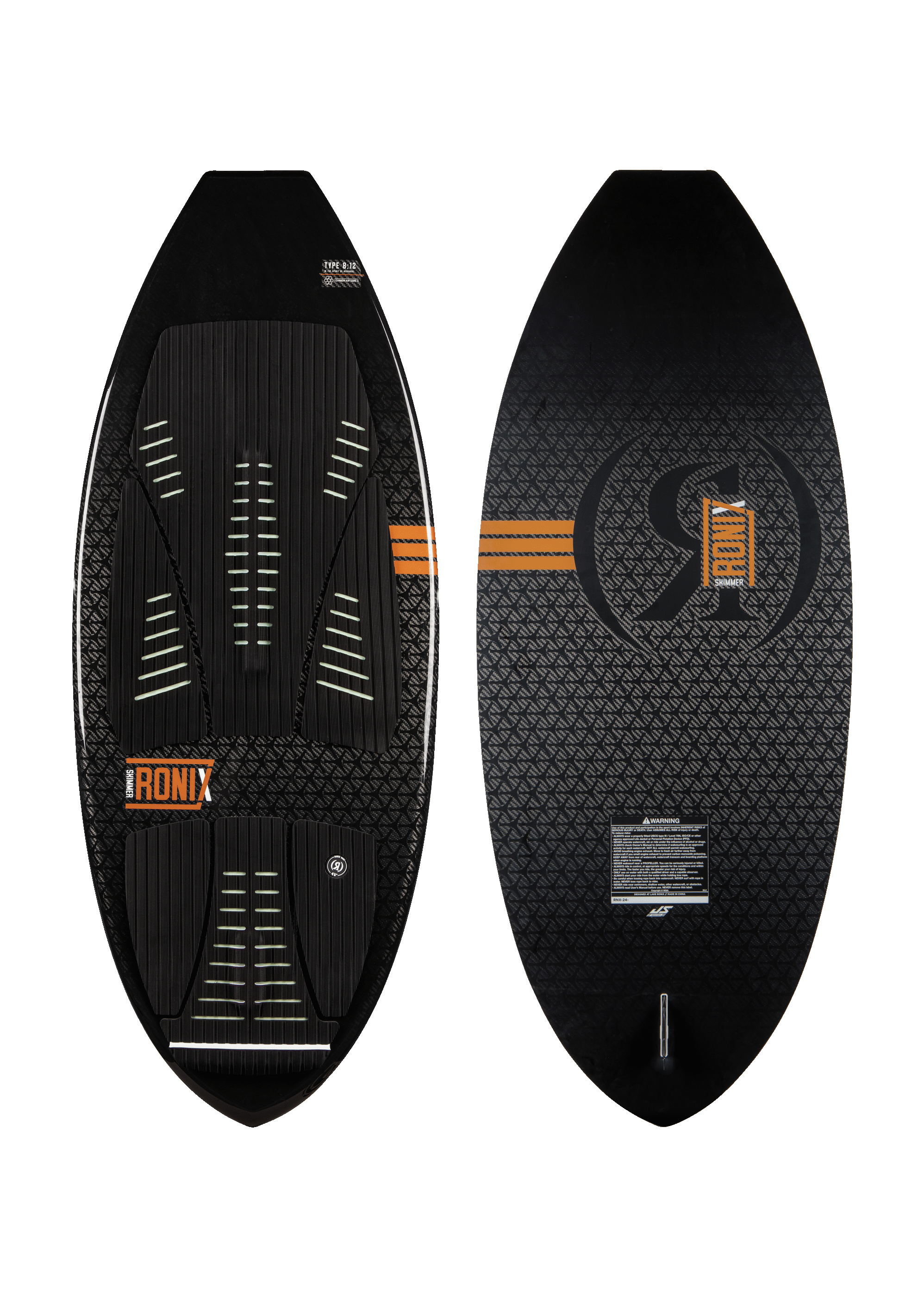 RONIX Carbon Air Core 3 - Type 8:12 Skimmer (Copper / Black) – Action Lab